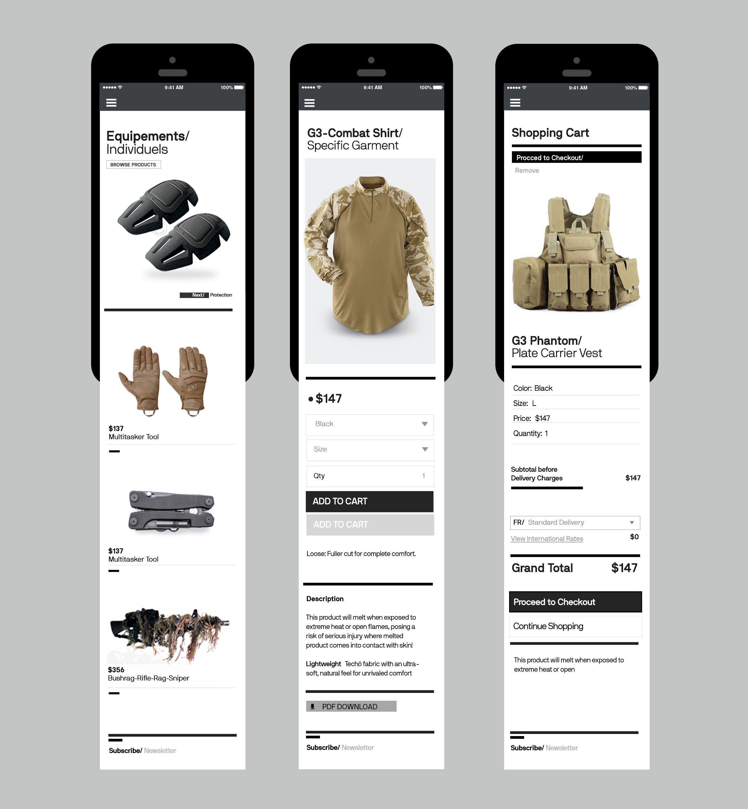 Tactical Gear Brand Identity • Alpha 3.23 Branding